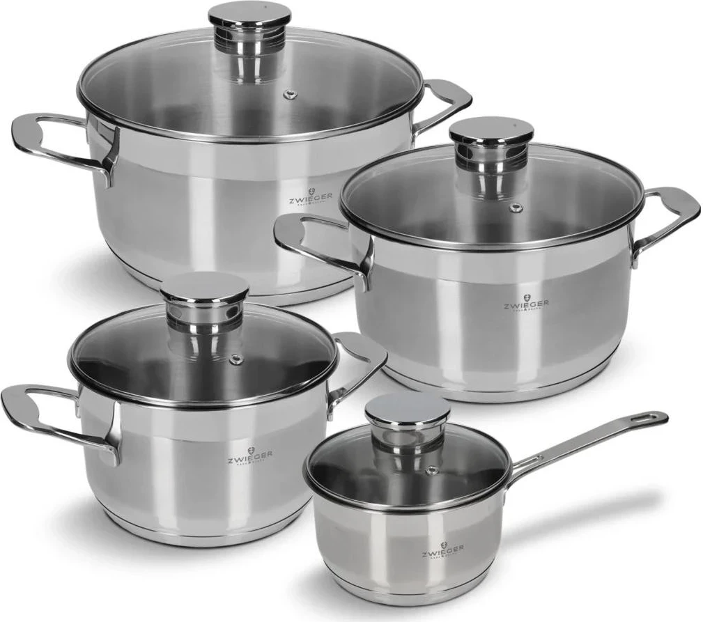 Set enësh Zwieger Inversion, 8 copë, argjendtë | KOM-200160416