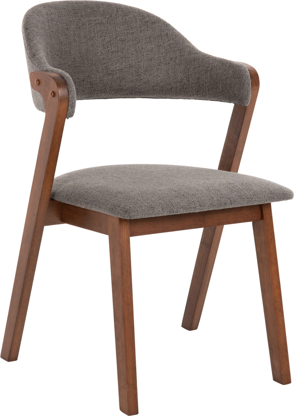 Karrige për ngrënie RIDER FH9734.01 dru gome ngjyrë arre-gri pëlhurë ...