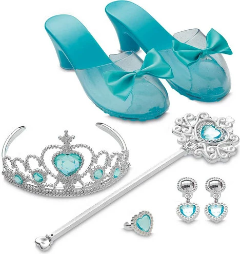 Lodër për vajza Unique Boutique Blue Pretend to Be a Princess | ENT ...