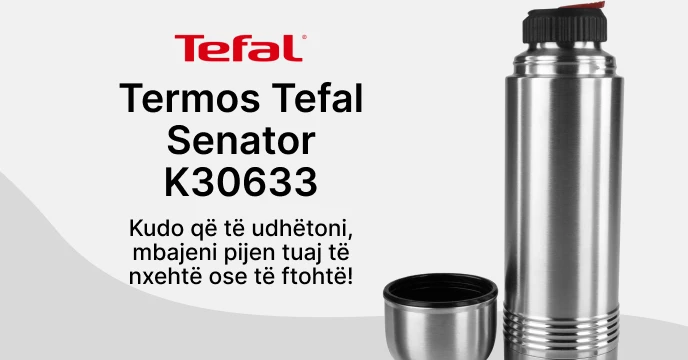 Termos Tefal Senator K30633, 0.7L, çelik inox | YLL-200000675