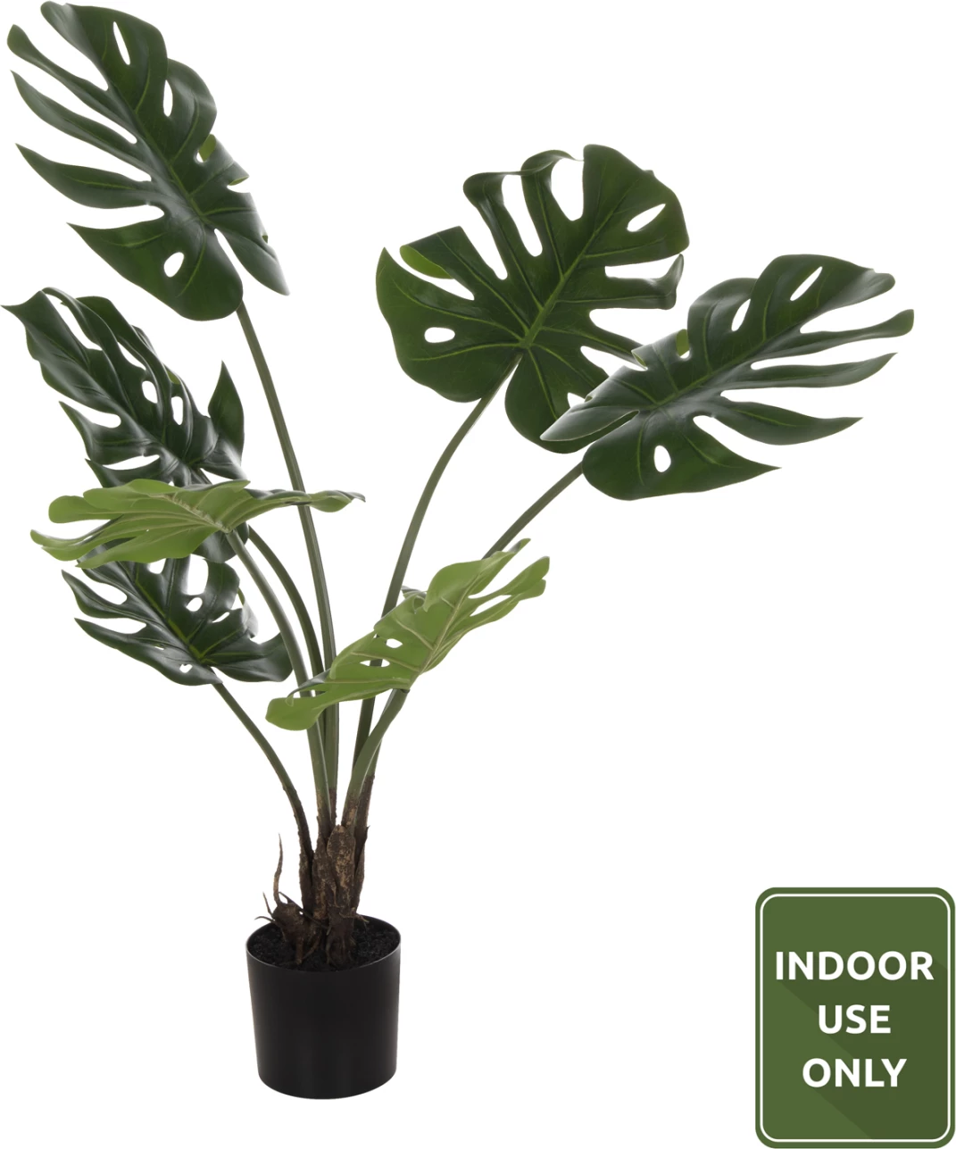 Bimë sintetike dekorative, pema Monstera në vazo | foleja