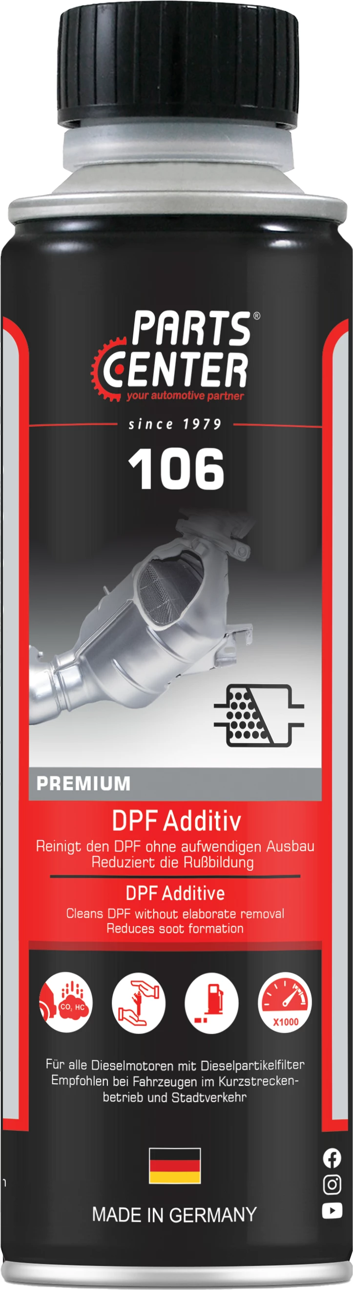 Aditiv për DPF PCL 006 (106). 300 ml | foleja