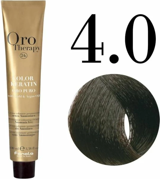 Ngjyrë për flokë Oro 4.0 gështenjë , 100 ml | foleja