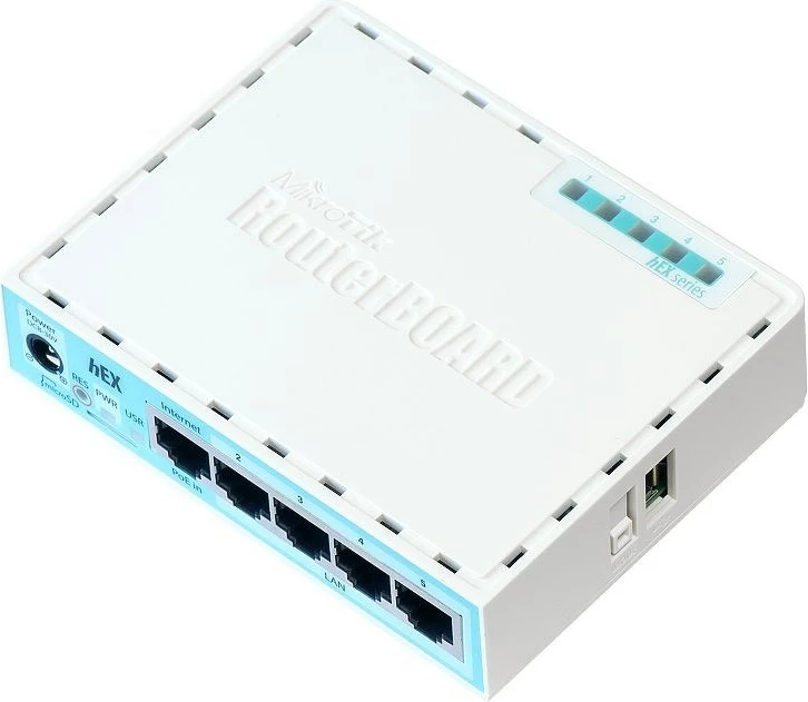 Ruter Mikrotik RB750GR3, Gigabit Ethernet, e bardhë | foleja